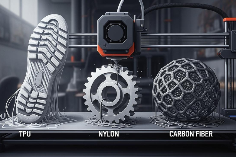 How To Master 3D Printing With Nylon, Carbon Fiber, and TPU