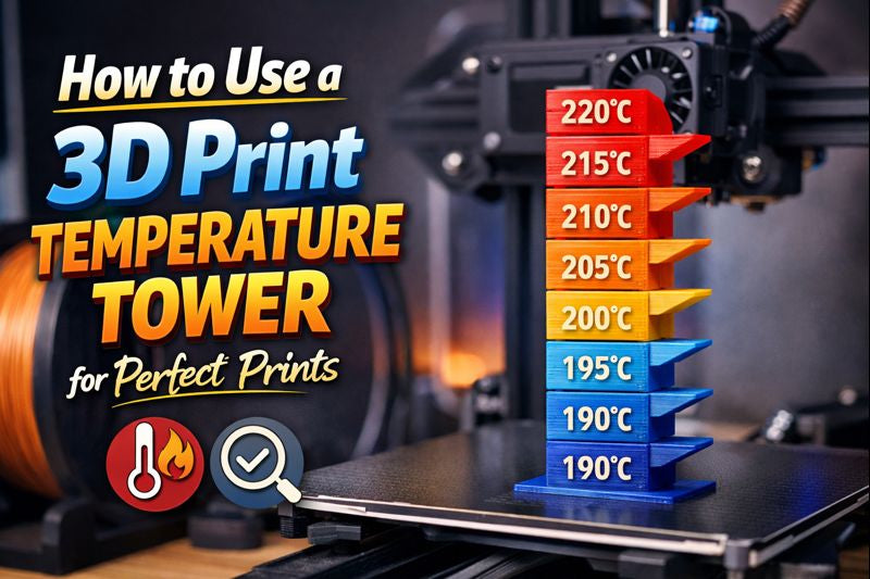 How to Use a 3D Print Temperature Tower for Perfect Prints
