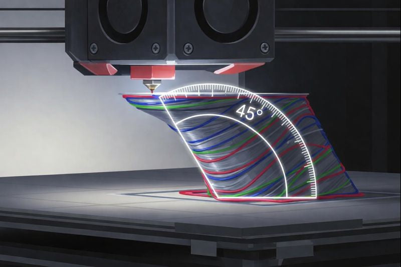 The 45° rule in 3D printing